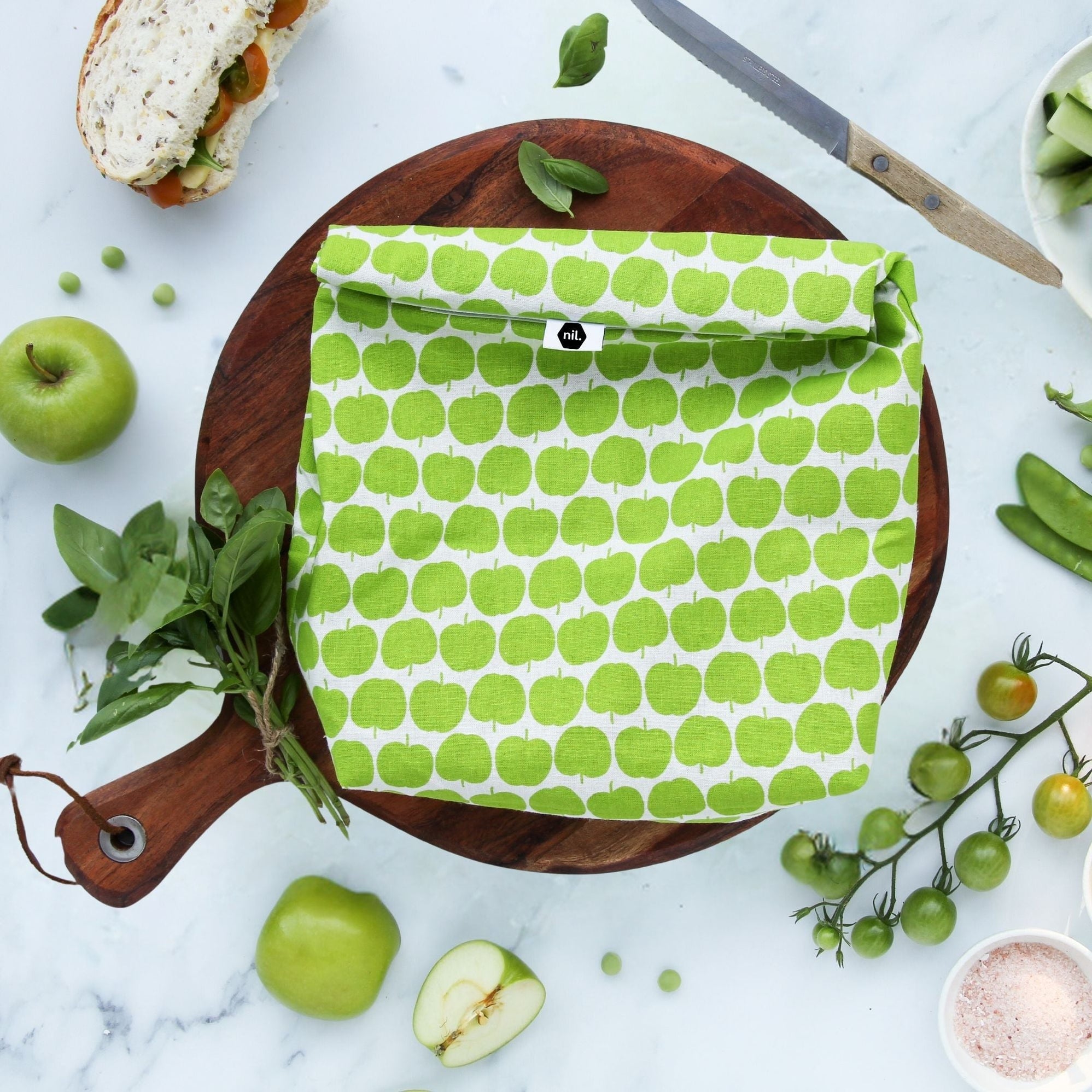Back to school - Handmade roll down bags and litterless wraps and bagg ...